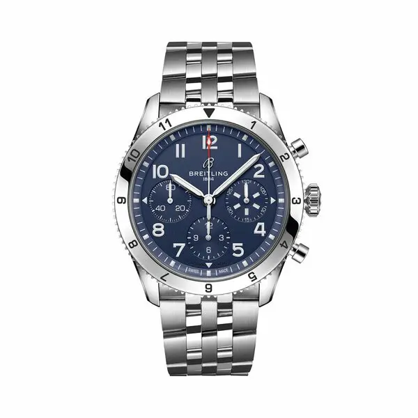 Breitling Classic Avi Chronograph 42mm - Stainless Steel