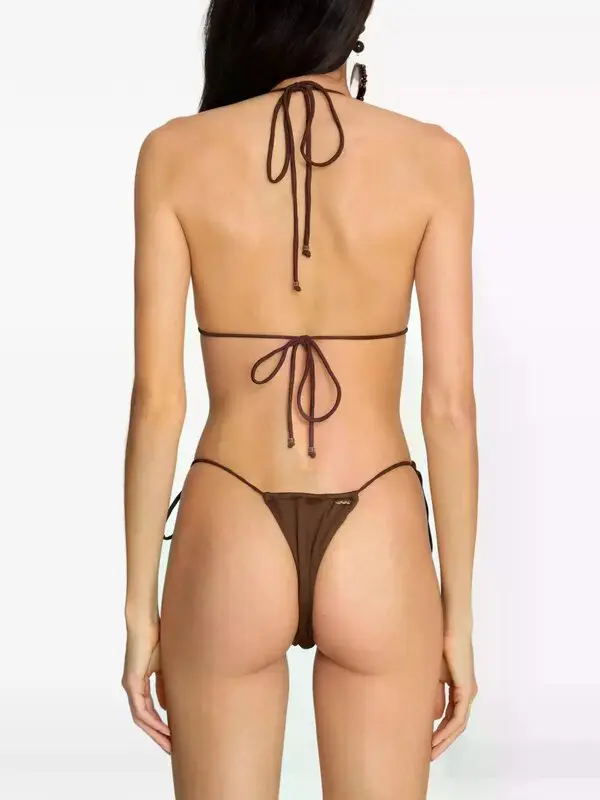 AMIR SLAMA String-straps Bikini Set