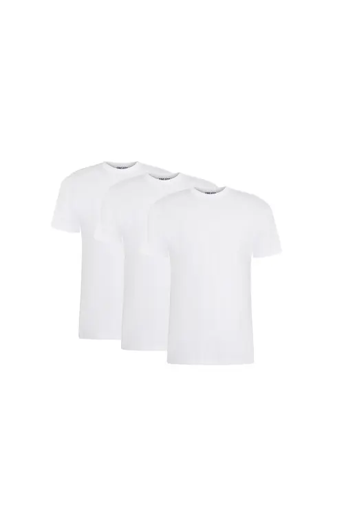 EPIC FITS Active Tech 3-pack Crew Neck T-shirts - White