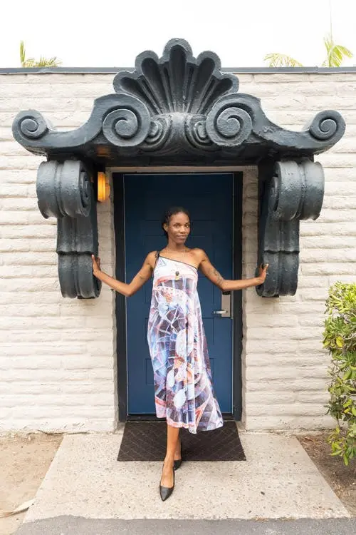 LUNAVERSOUL Ayphyx Halter Dress