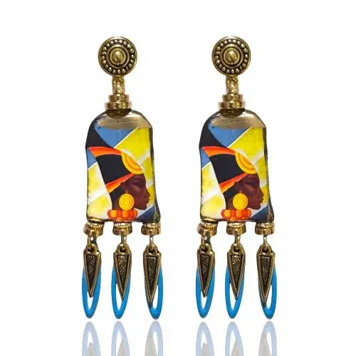 LUNAVERSOUL Auriel Of The Dawn Drop Earrings - Multicolor