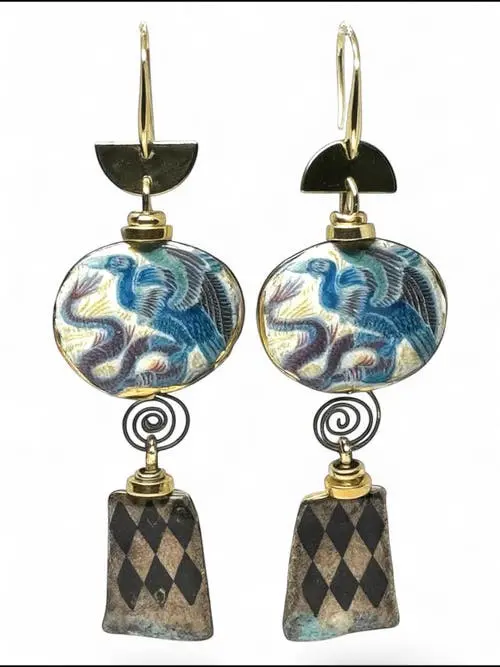 LUNAVERSOUL Misfits & Heroes Earrings - Multicolor