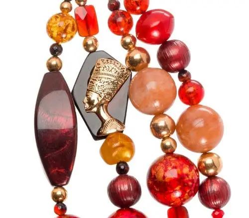 LUNAVERSOUL Mahogany Soul Charm Necklace