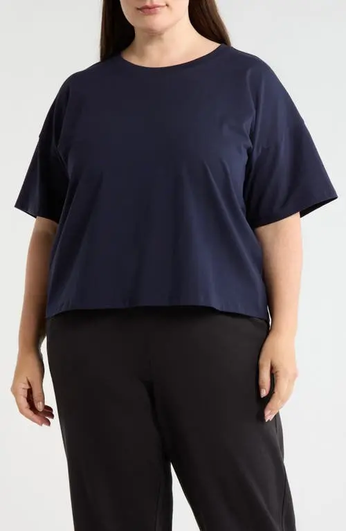 Eileen Fisher Boxy Crewneck T-shirt
