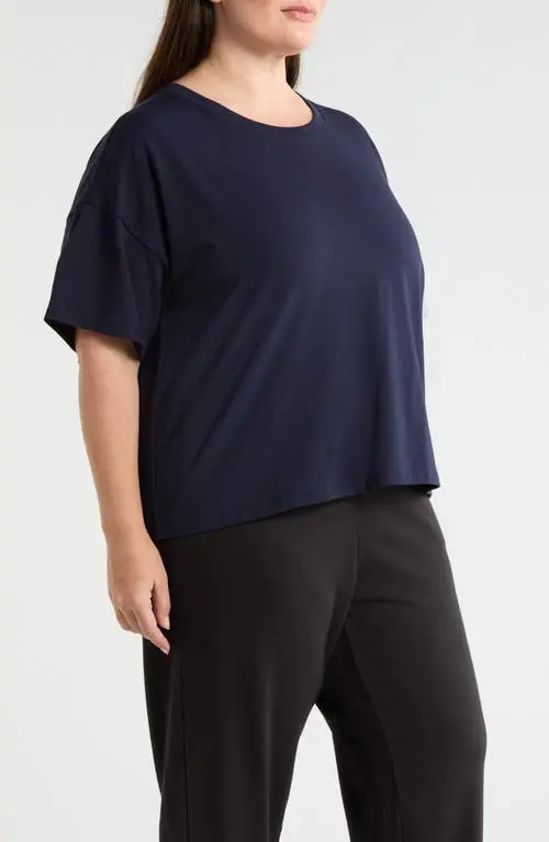 Eileen Fisher Boxy Crewneck T-shirt