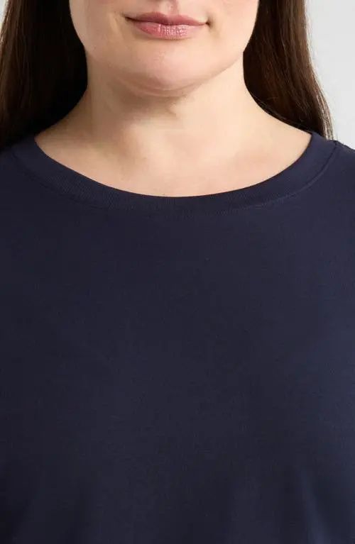Eileen Fisher Boxy Crewneck T-shirt
