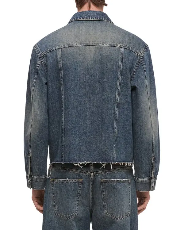Helmut Lang Cropped Trucker Jacket