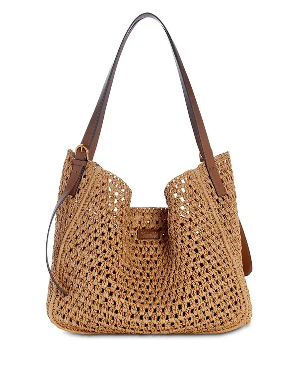 Rag & Bone River Large Paper Straw Tote Bag