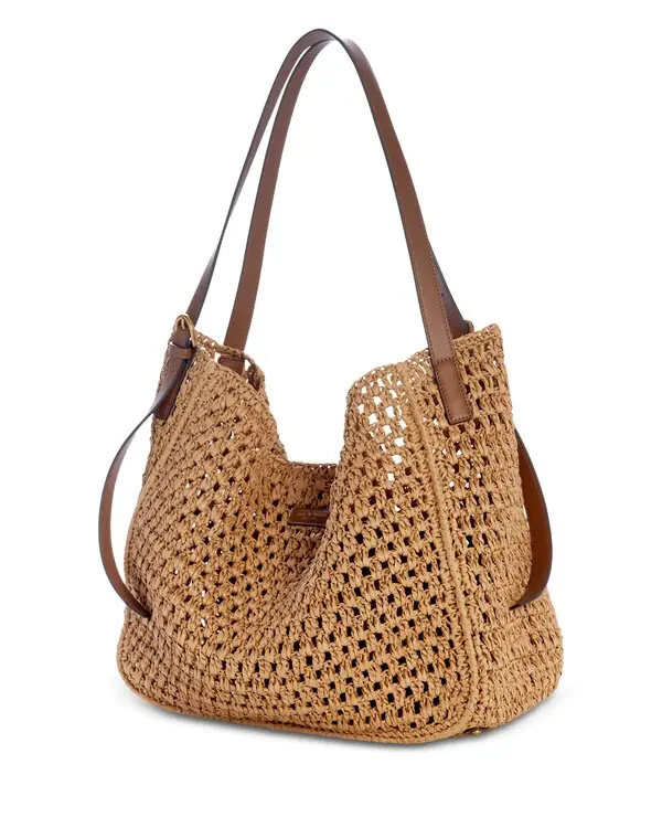 Rag & Bone River Large Paper Straw Tote Bag