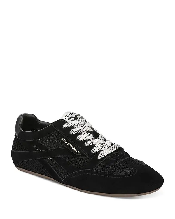 Sam Edelman Tobi Lace-up Sneakers - Black