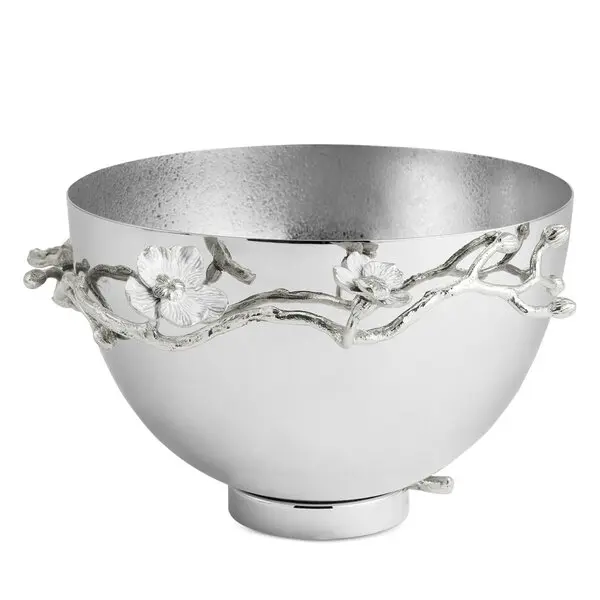 Michael Aram Silver Orchid Medium Bowl