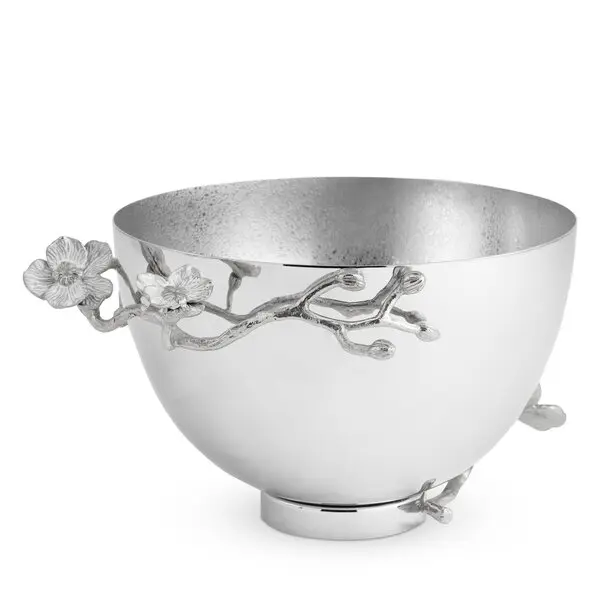 Michael Aram Silver Orchid Medium Bowl