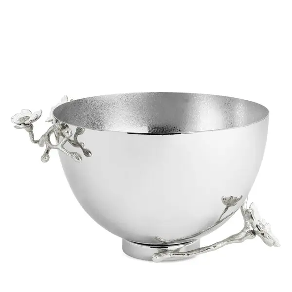 Michael Aram Silver Orchid Medium Bowl