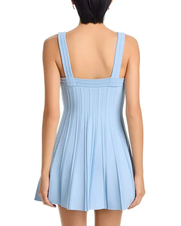 Simkhai Indie Knit Mini Dress - Tidepool