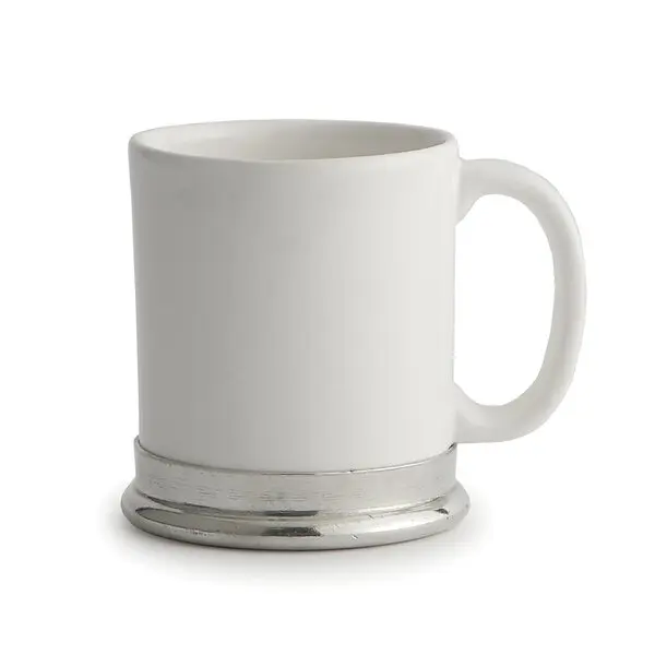 ARTE ITALICA Tuscan Ceramic Mug - White