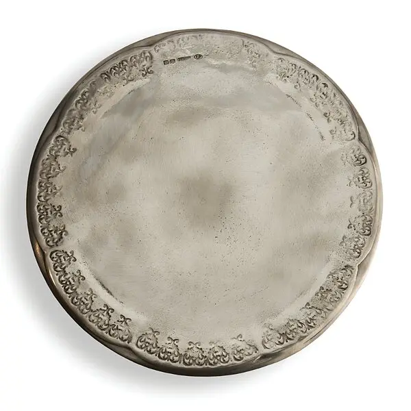 ARTE ITALICA Vintage Cake Plate - Pewter