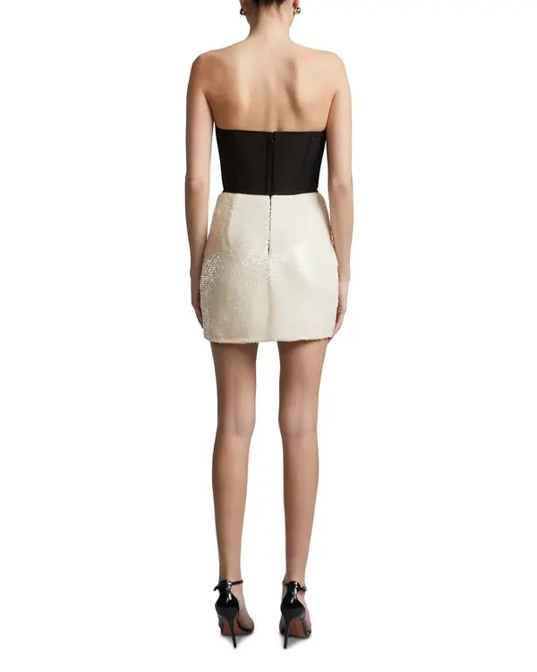 Bcbgmaxazria Mila Corset Mini Dress