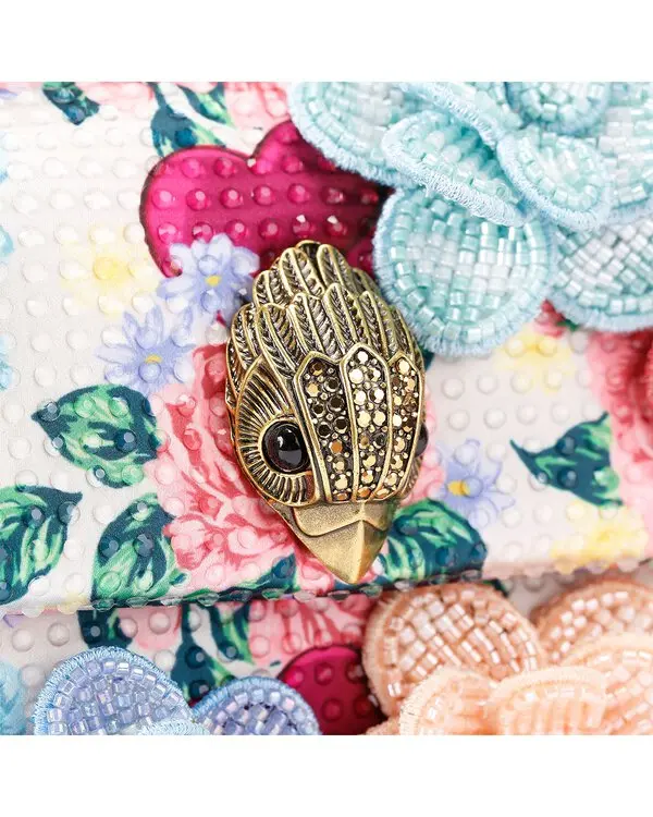 Kurt Geiger Kensington Embellished Floral Mini Bag