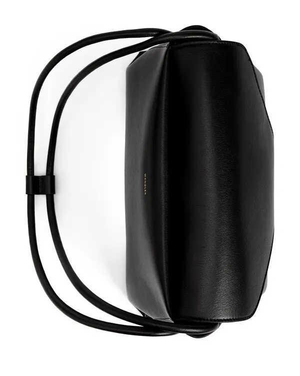 WANDLER Veneto Leather Shoulder Bag - Black