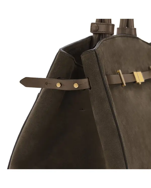 DEMELLIER Hudson Suede Crossbody Bag