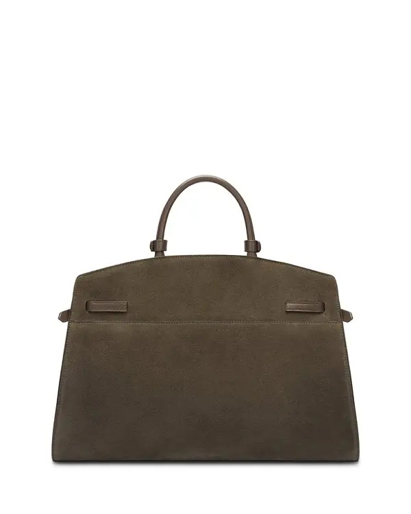 DEMELLIER Hudson Suede Crossbody Bag