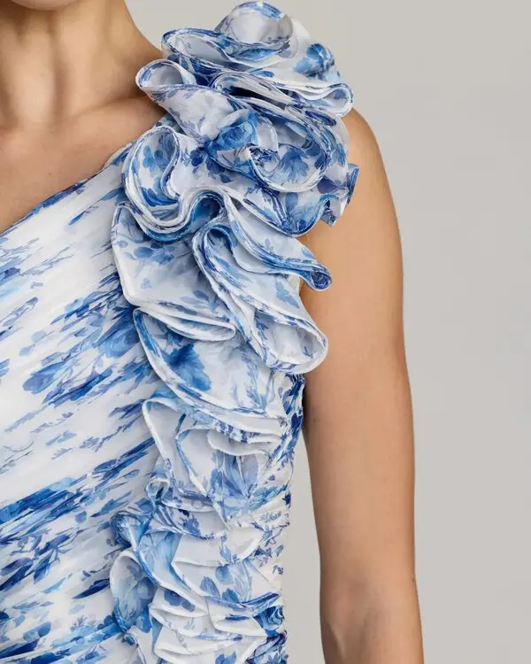 sachin and babi light blue dress Ruffle Dresses | Frill Maxi Dresses main image 0