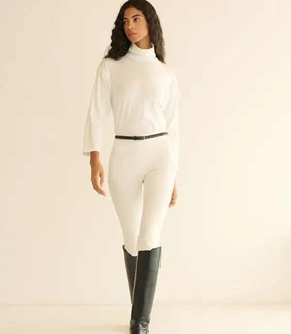 DÔEN Hawthorn Turtleneck - Salt