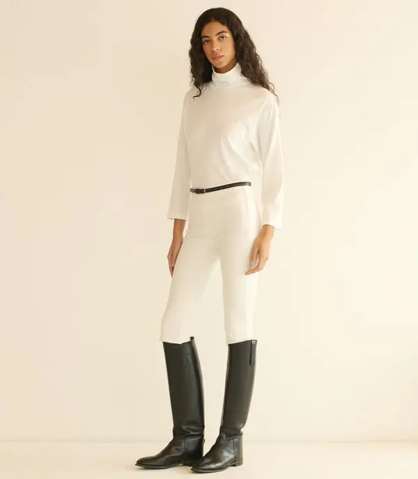 DÔEN Hawthorn Turtleneck - Salt