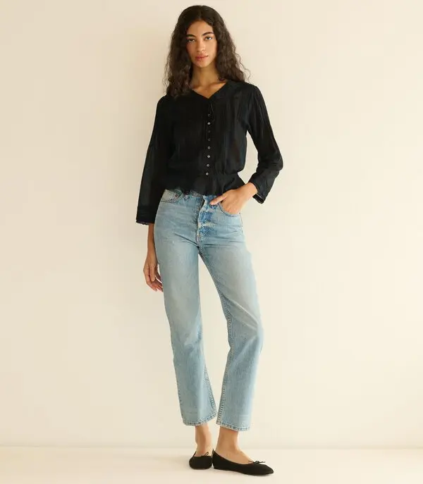 DÔEN Hillock Top - Black