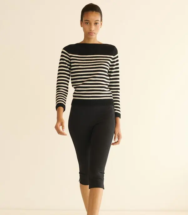 DÔEN Clairmont Striped Sweater
