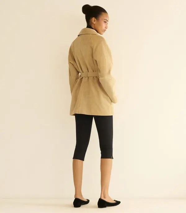 DÔEN Hutton Suede Trench