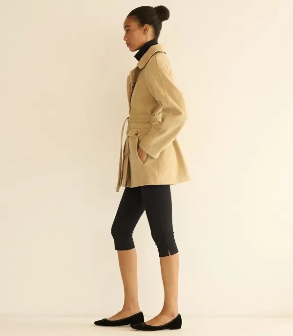 DÔEN Hutton Suede Trench