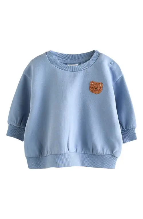 NEXT Bear Sweatshirt & Sweatpants Set