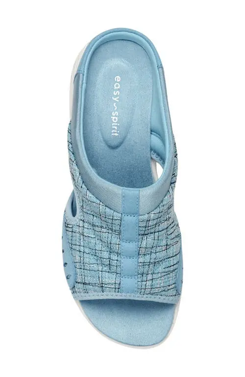 Easy Spirit Traciee Slide Sandal - Light Blue