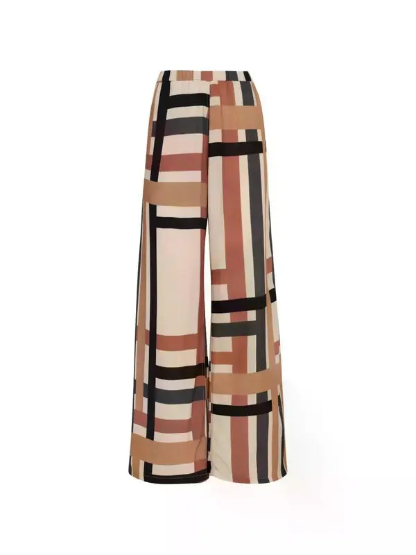 AMIR SLAMA Geometric-pattern Trousers