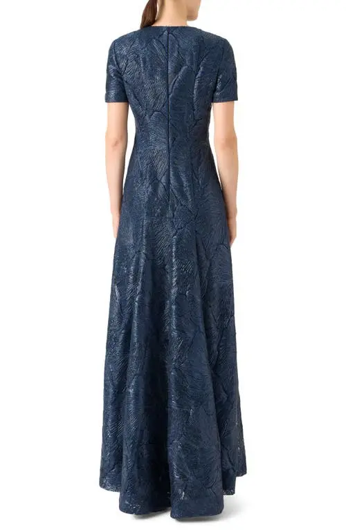 Akris Sea Fan Lace Gown