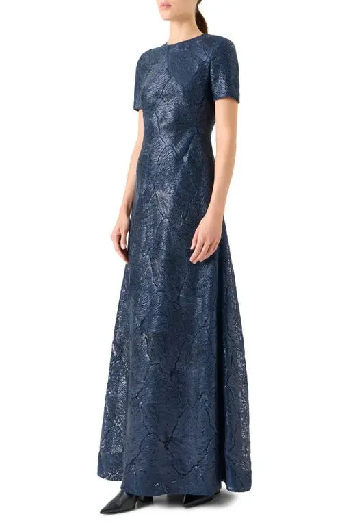 Akris Sea Fan Lace Gown