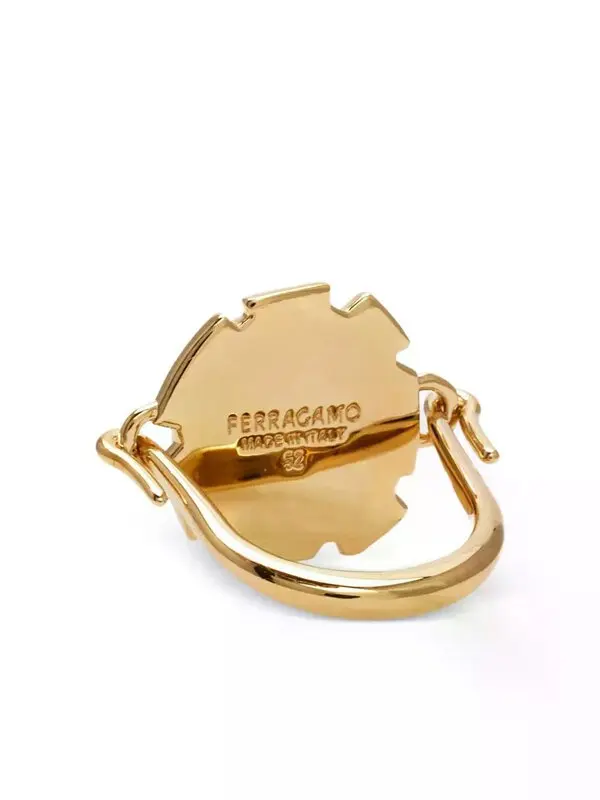 FERRAGAMO Flower Crystal Ring