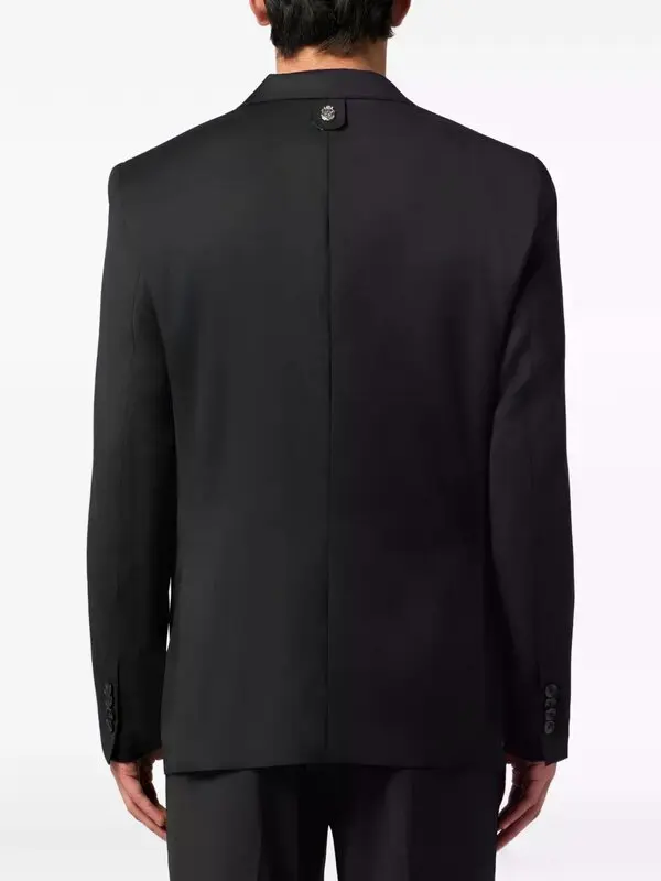 BILLIONAIRE Single-breasted Blazer - Black
