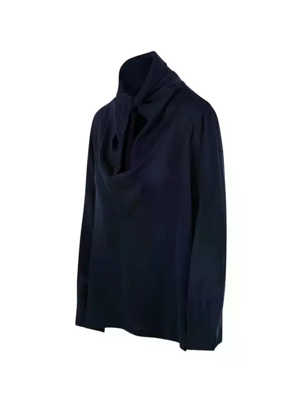 Max Mara Tie-neck Blouse - Blue