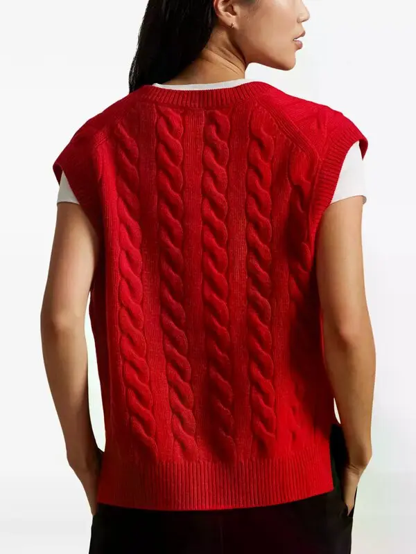 Polo Ralph Lauren Cable-knit V-neck Vest