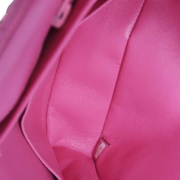 Chanel 22p Quilted Caviar Classic Double Flap Bag - Pink