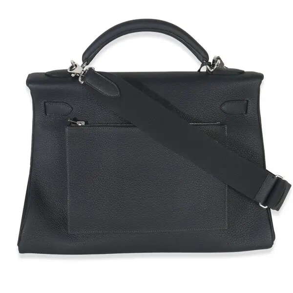 Hermès Togo Maxi Kelly Retourne 42 Phw - Gray