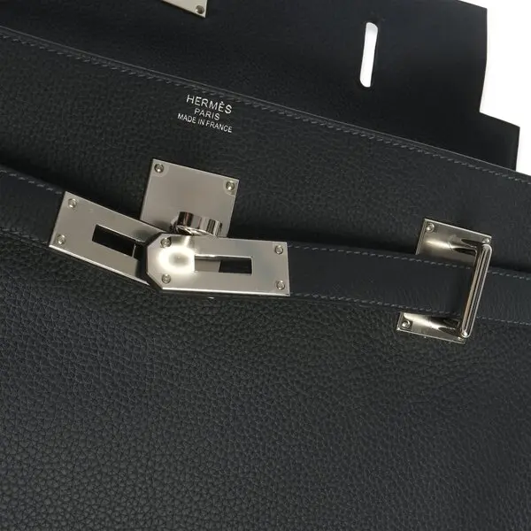 Hermès Togo Maxi Kelly Retourne 42 Phw - Gray