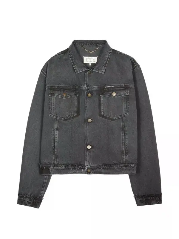 MAISON MARGIELA Four-stitch Denim Jacket - Grey
