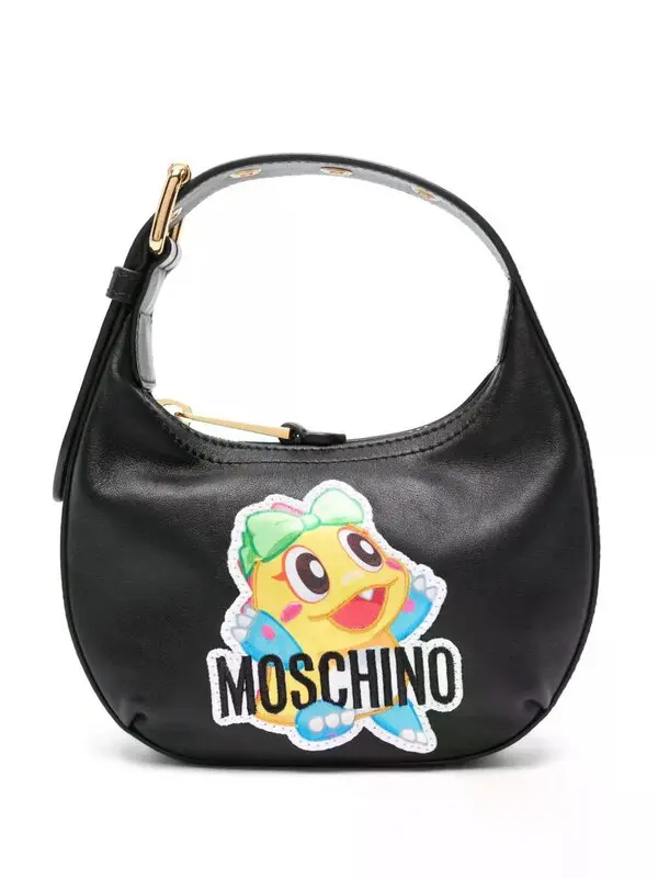 Moschino Logo-appliqué Tote