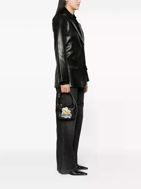 Moschino Logo-appliqué Tote