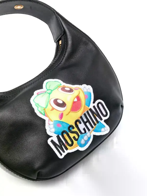 Moschino Logo-appliqué Tote