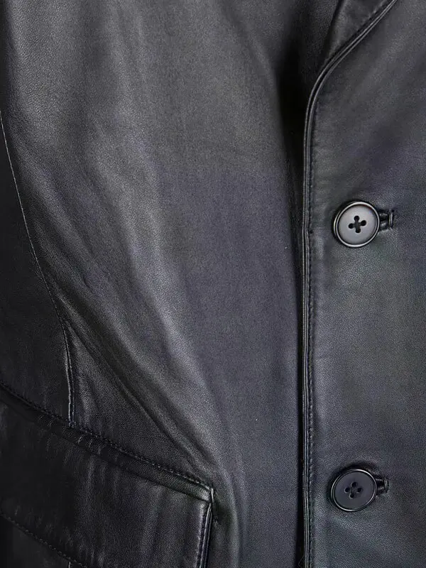 DEADWOOD Stanley Leather Blazer