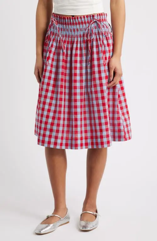 DAMSON MADDER Lilo Plaid Minidress